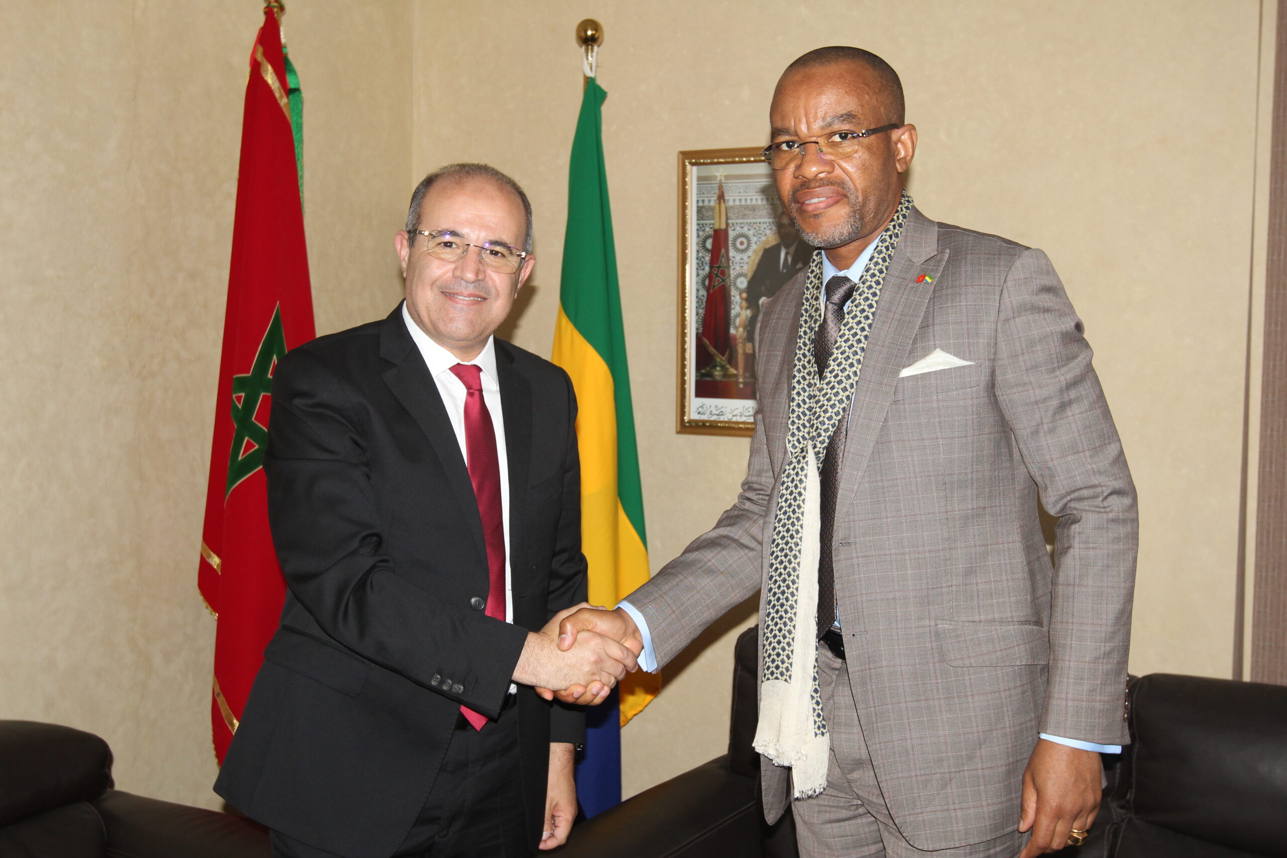 Visite de Monsieur l’ambassadeur du Gabon à Universiapolis | ISIAM